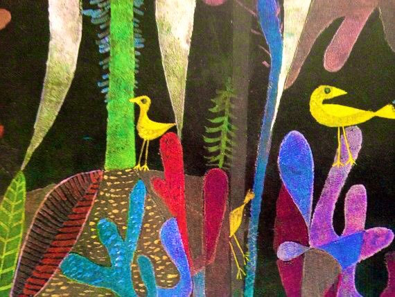 Paul Klee Landscape With Yellow Birds