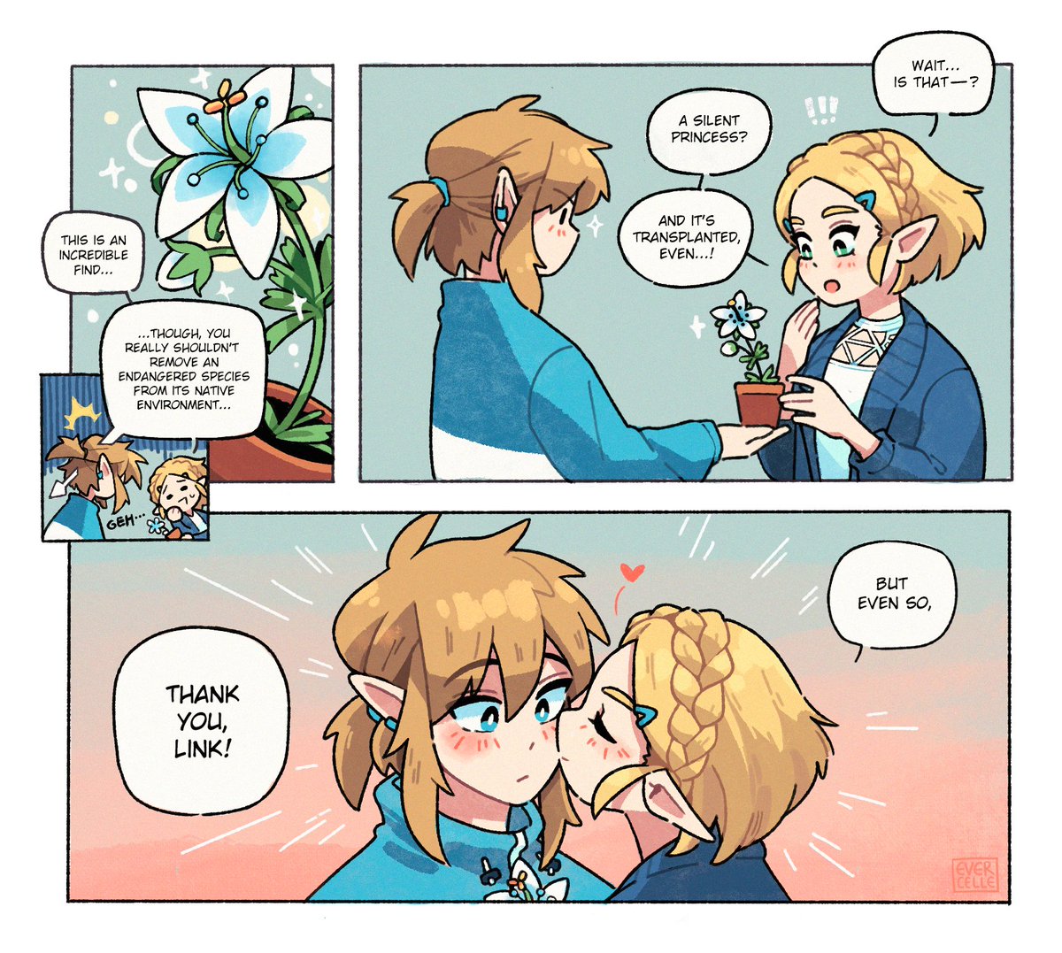 botw/AU] can't help getting carried away 」ever 🐥🔪の漫画