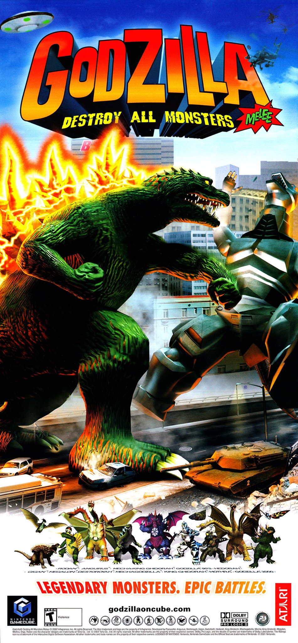 Godzilla Destroy All Monsters Hedorah