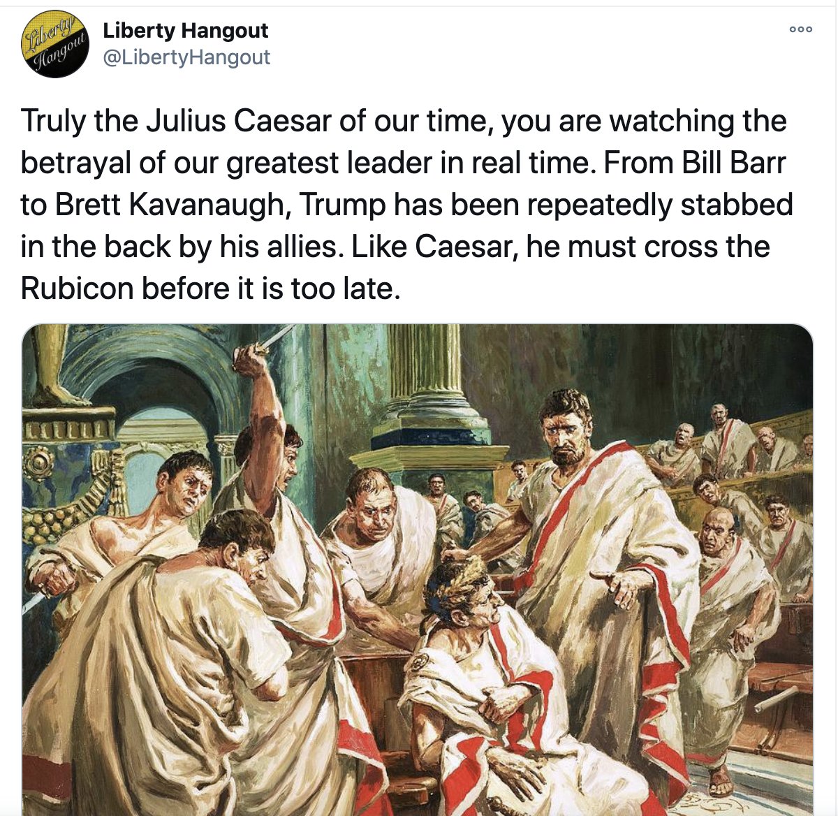 Julius Caesar Crossing The Rubicon