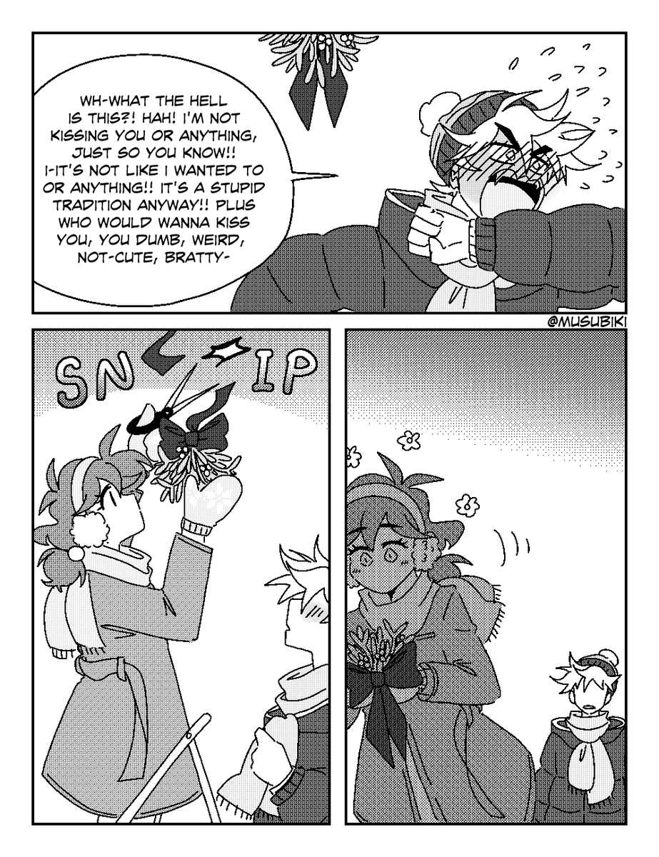 oc] cozy and warm ️☃️? 」musubiki 🍙 avoiding spoilersの漫画