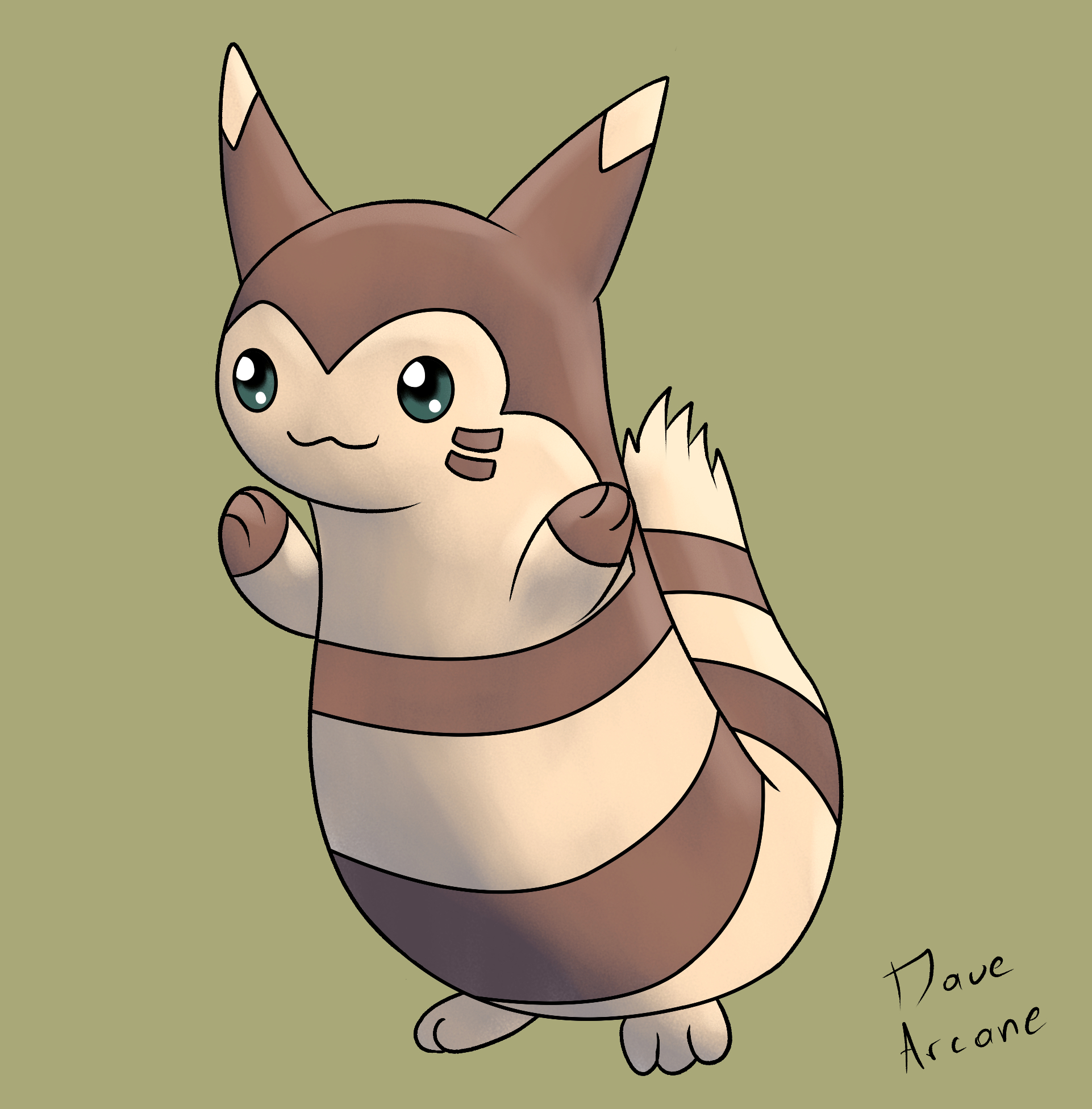Furret Pokemon Wallpaper