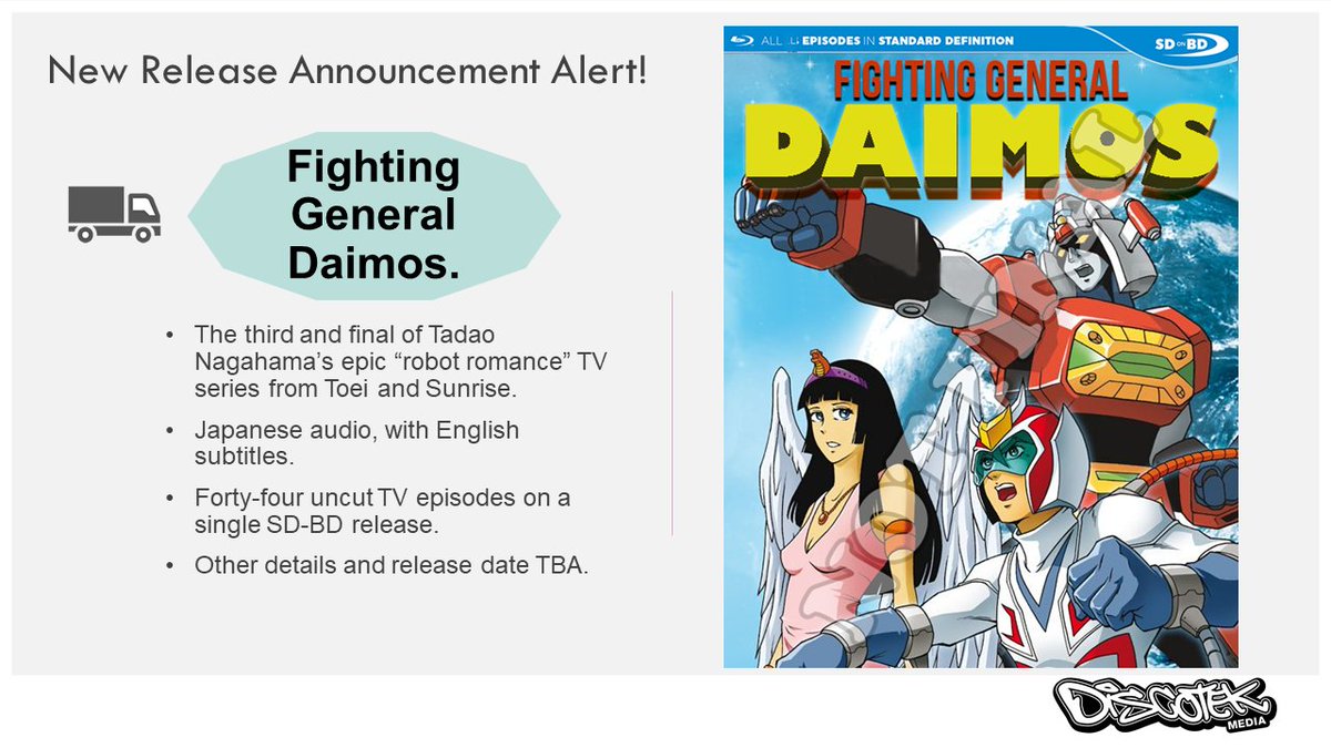 Fighting General Daimos: Complete Collection (SD Blu-ray) - Fandom Post ...