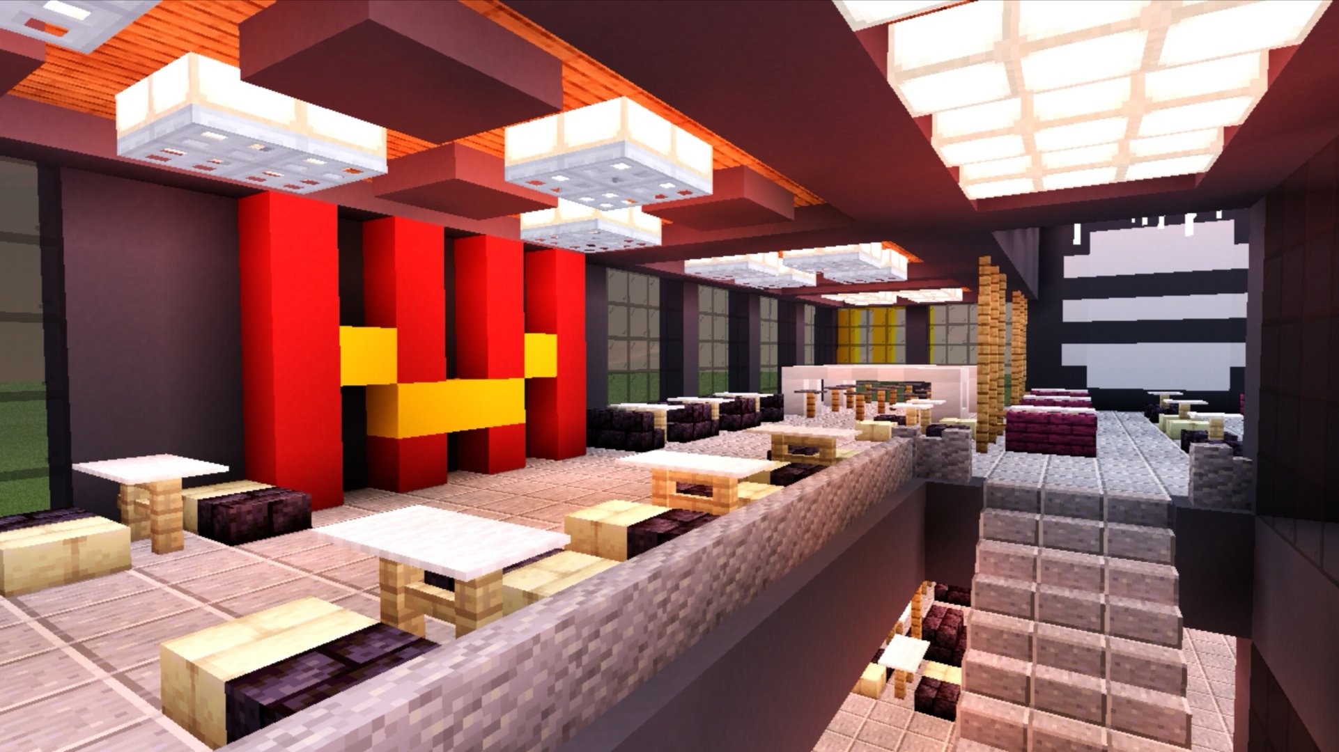 Minecraft Mcdonalds Inside