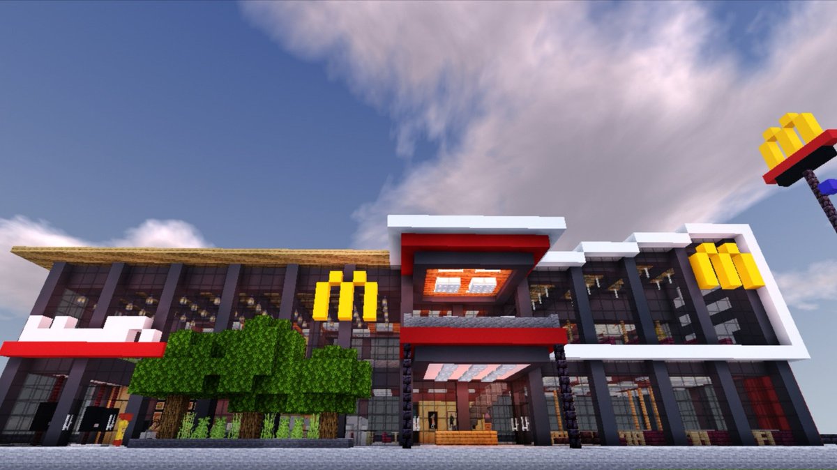 Minecraft Moderner Mcdonalds