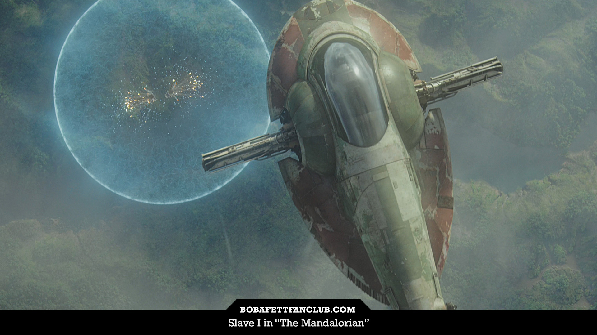 Boba Fett Slave 1 Wallpaper