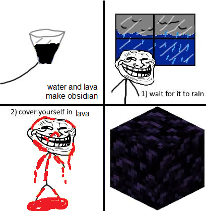 Rage Comic Minecraft