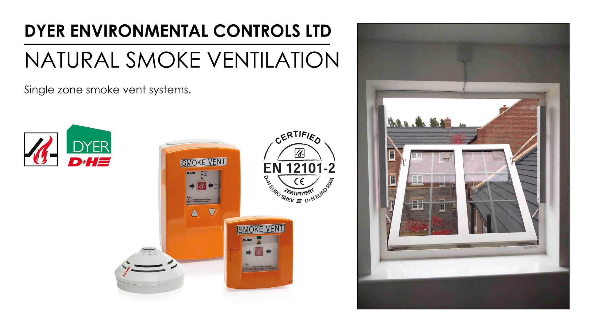 Natural Smoke Ventilation | Dyer Environmental Controls Limited
