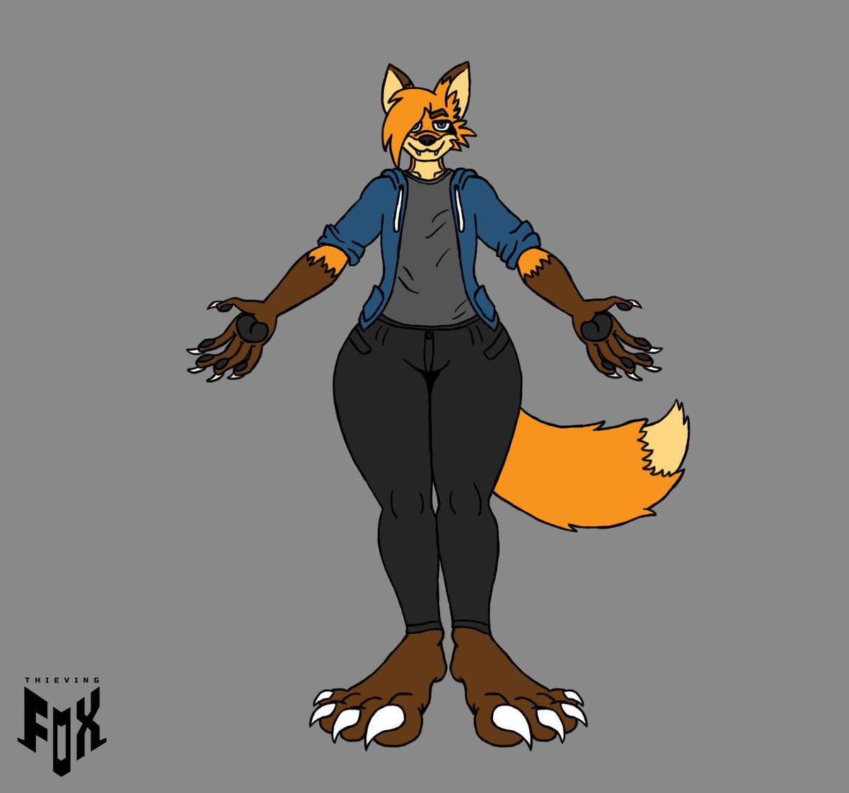 Anthro Fox