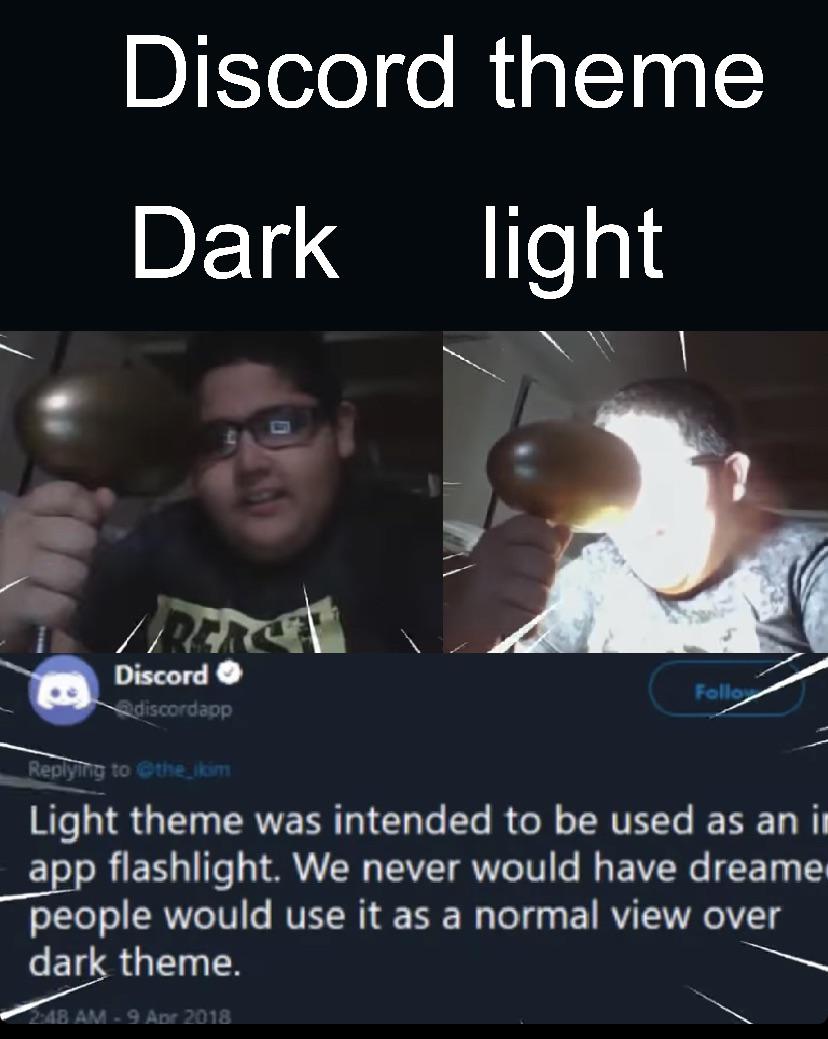 Είναι καταθλιπτικοί Λιντς νυστάζω discord light theme meme μισθός ...