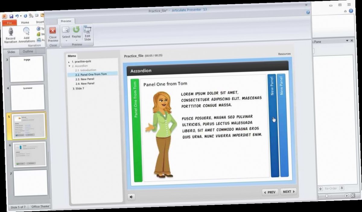 Articulate Presenter download files / Twitter