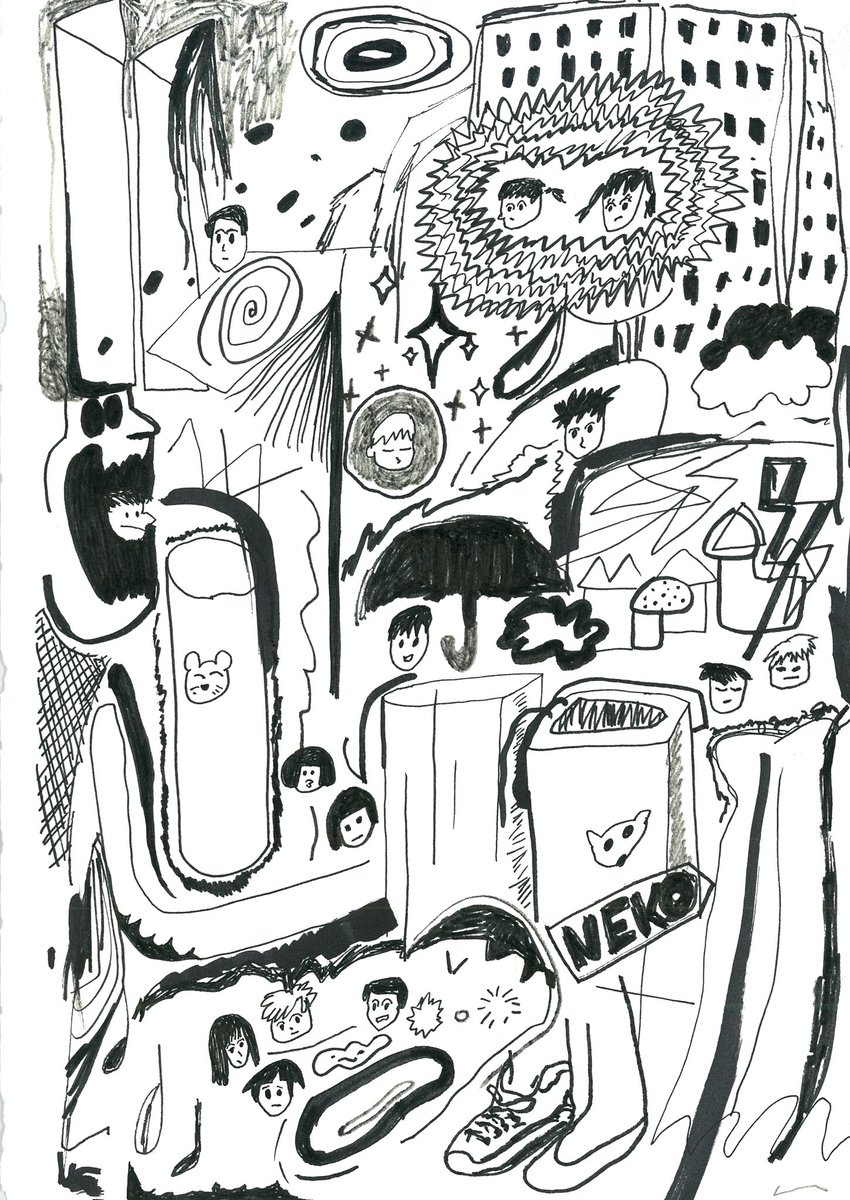 「marker drawing... 」Daisuke Kondoの漫画