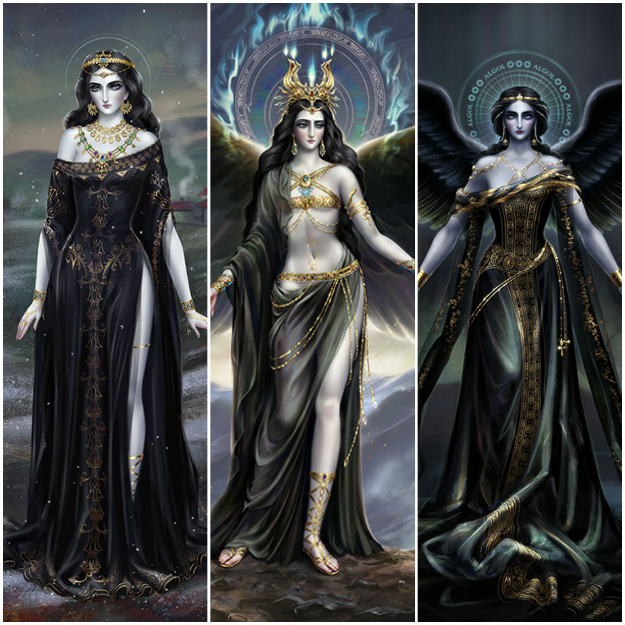 Dark Vs Light Angels