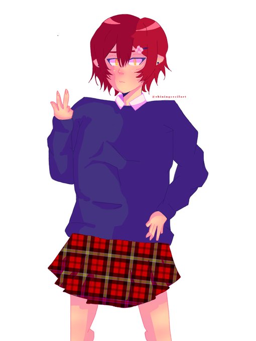 Mel @ LUVS DOPPIO AND HEX AND XSOLEIL (@shining_cecil) さんのイラスト・マンガ作品まとめ ...