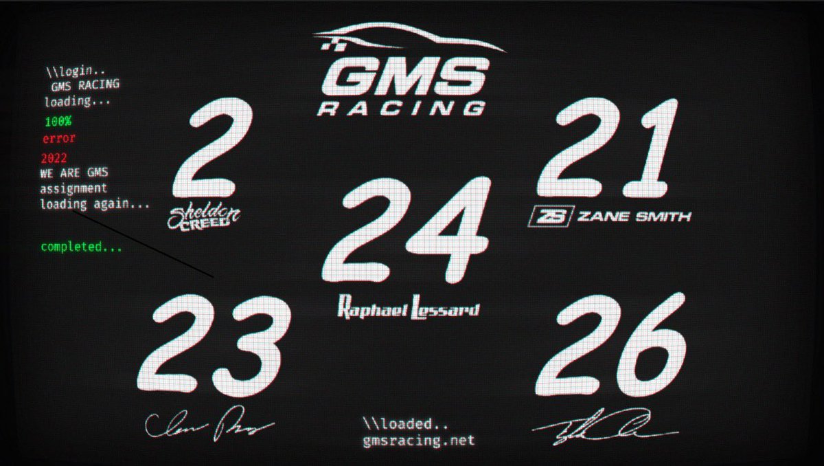 GMS now trolling us on their font choices : r/NASCAR