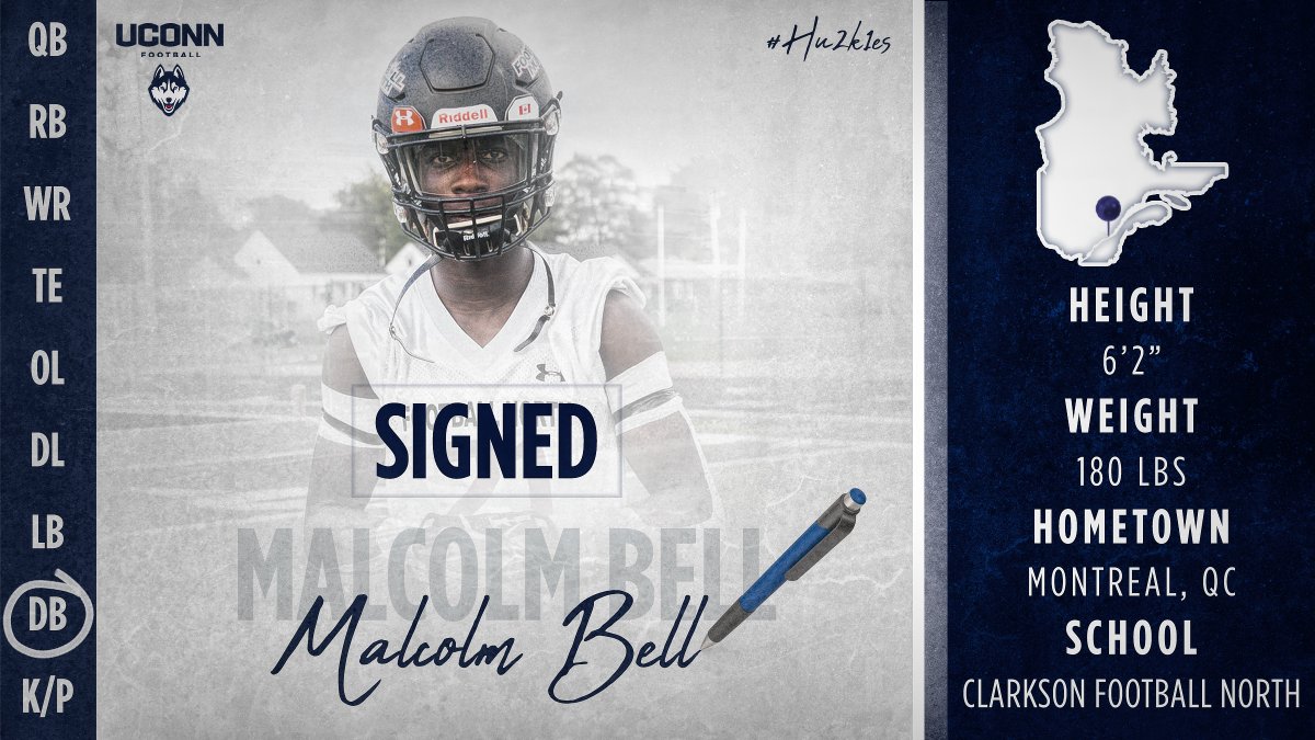 2021 3* CB Mick Malcolm-Bell Signs with Connecticut : r/CFB