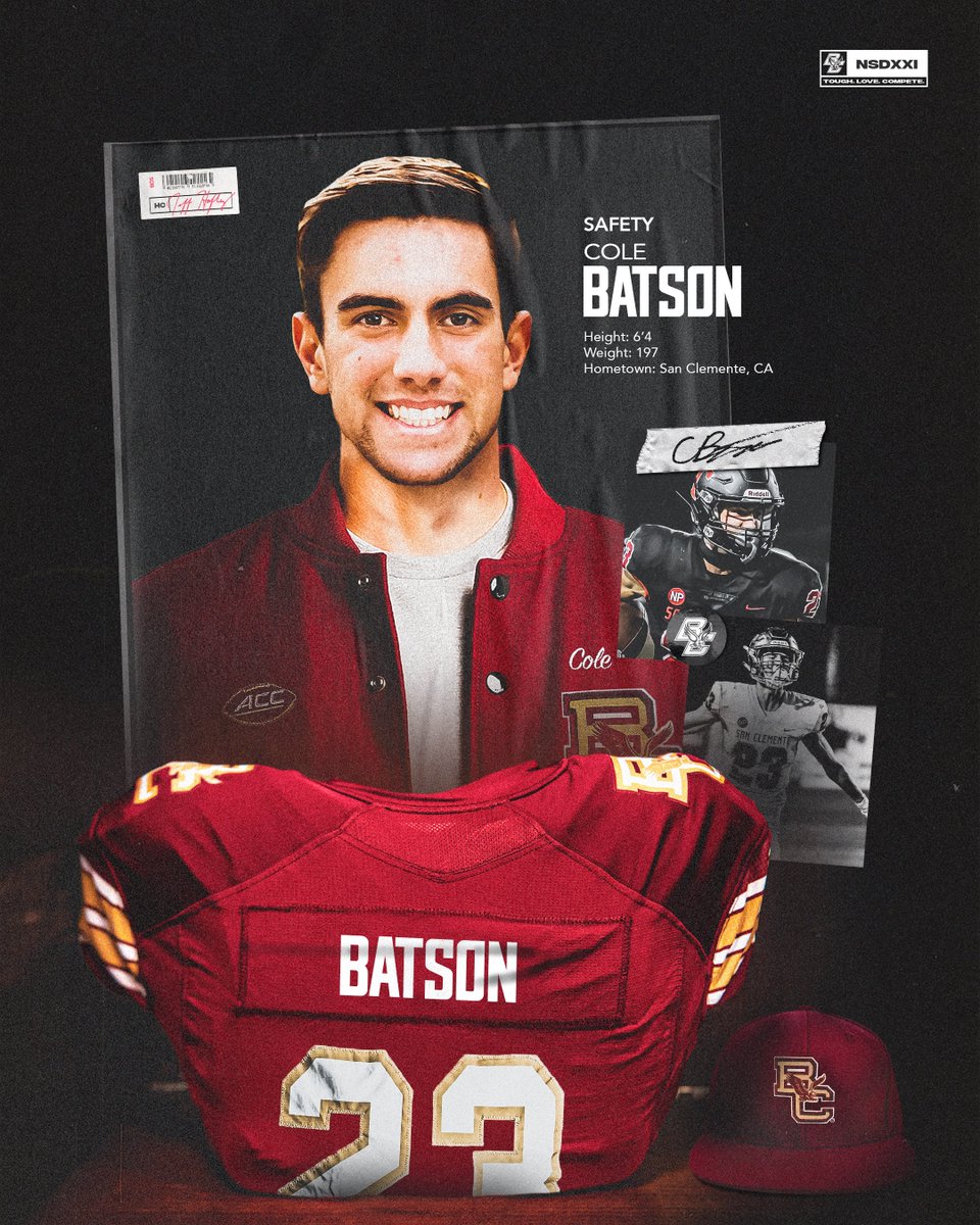 2021 3* S Cole Batson signs with Boston College : r/CFB