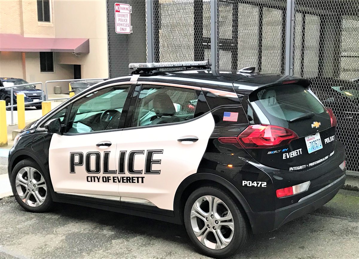 My city's first EV police car is a Bolt EV! : r/BoltEV