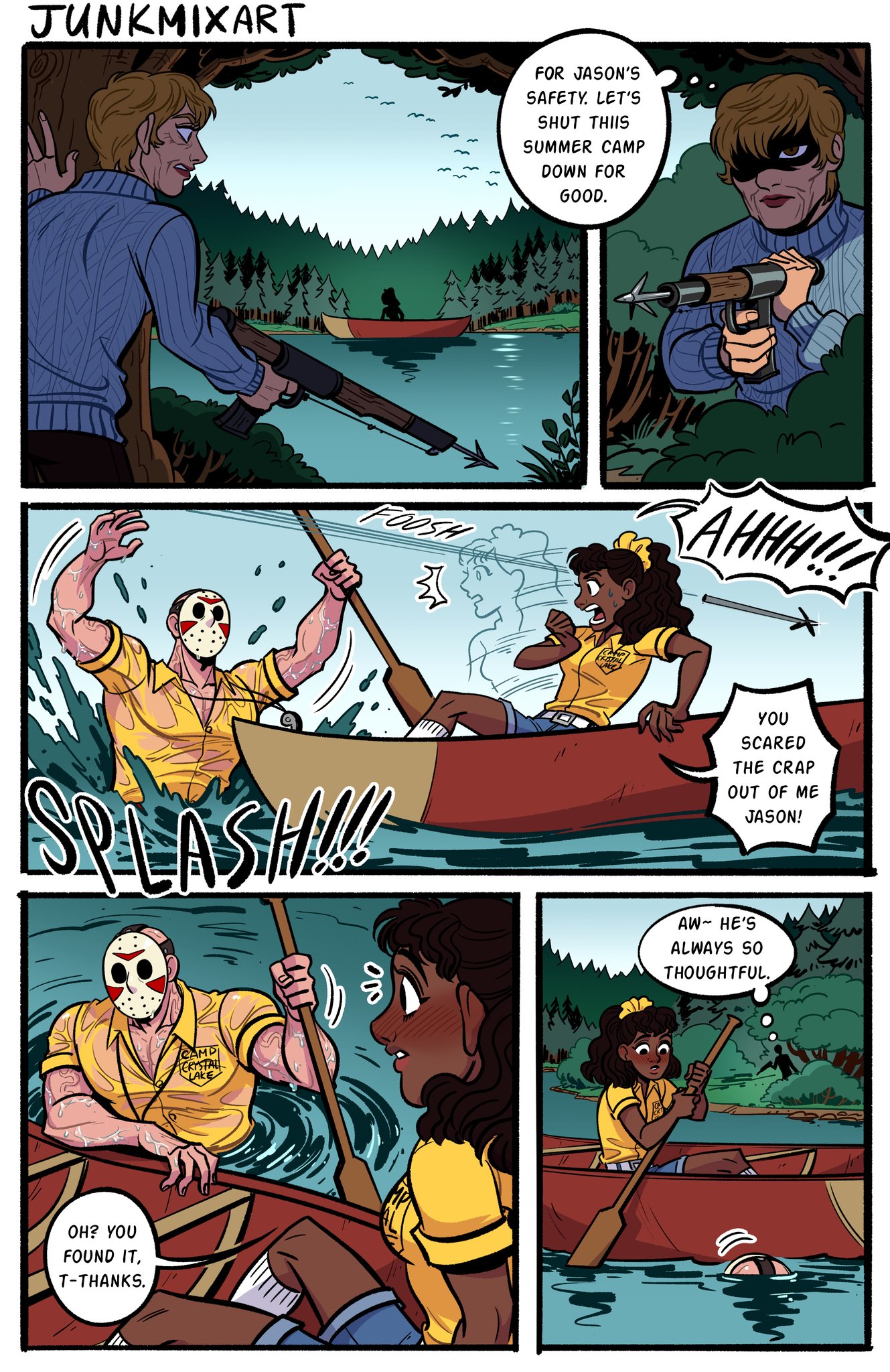 Camp Counselor Jason Voorhees Comic Bcampl - vrogue.co