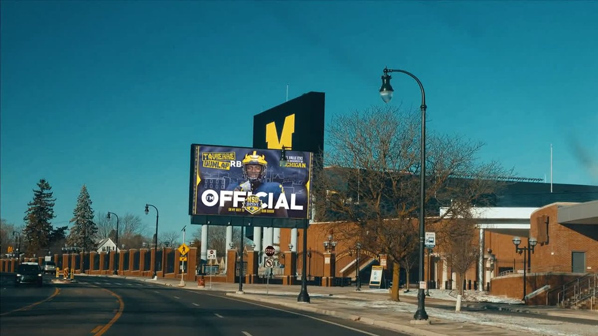 2021 3* RB Tavierre Dunlap signs with Michigan : r/CFB