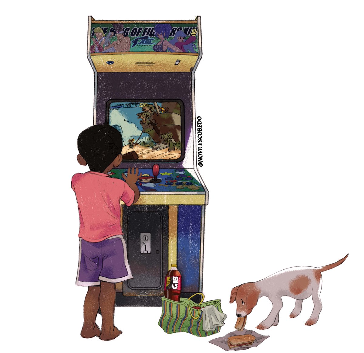 「YES, another "CHALE" moment and FYI Is "」|Andrés Nove Escobedoのイラスト