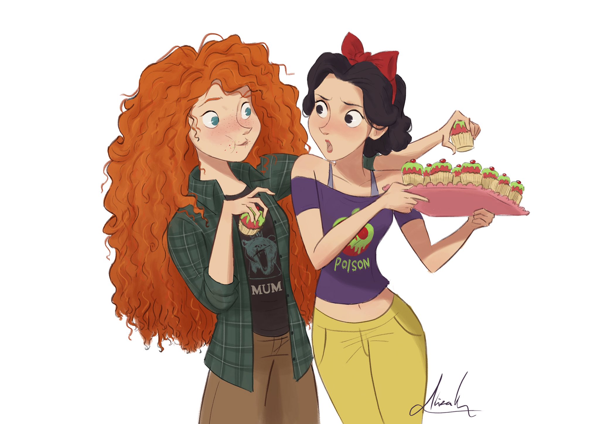 If Disney Princesses Had Twitter 