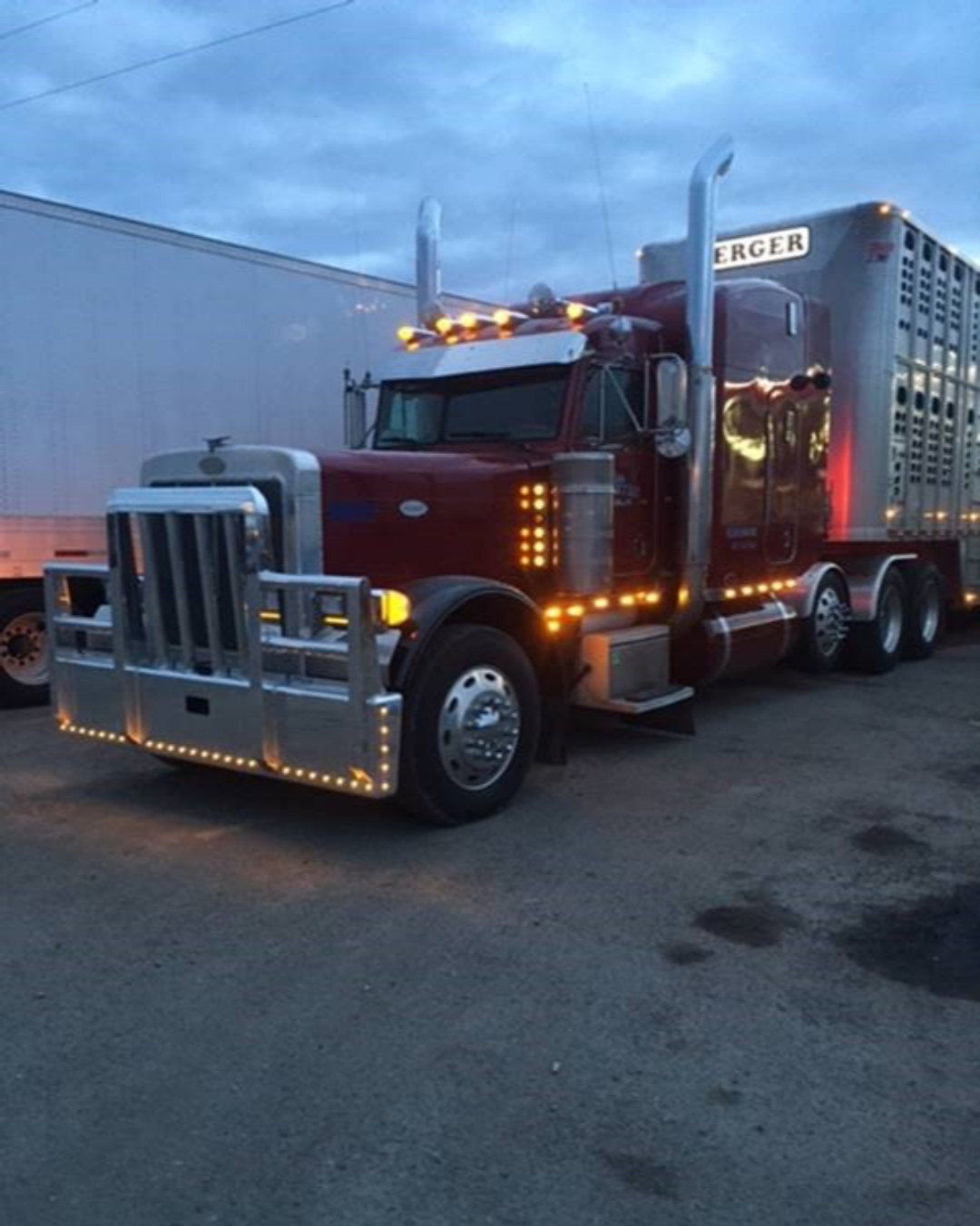 Custom Peterbilt 379 With Trailer