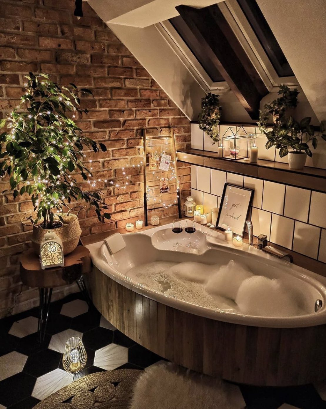 Romantic Bath At Home