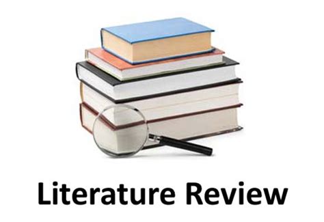 Review Of Literature Images