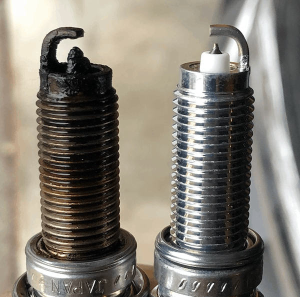 Bad Spark Plugs Vs Good