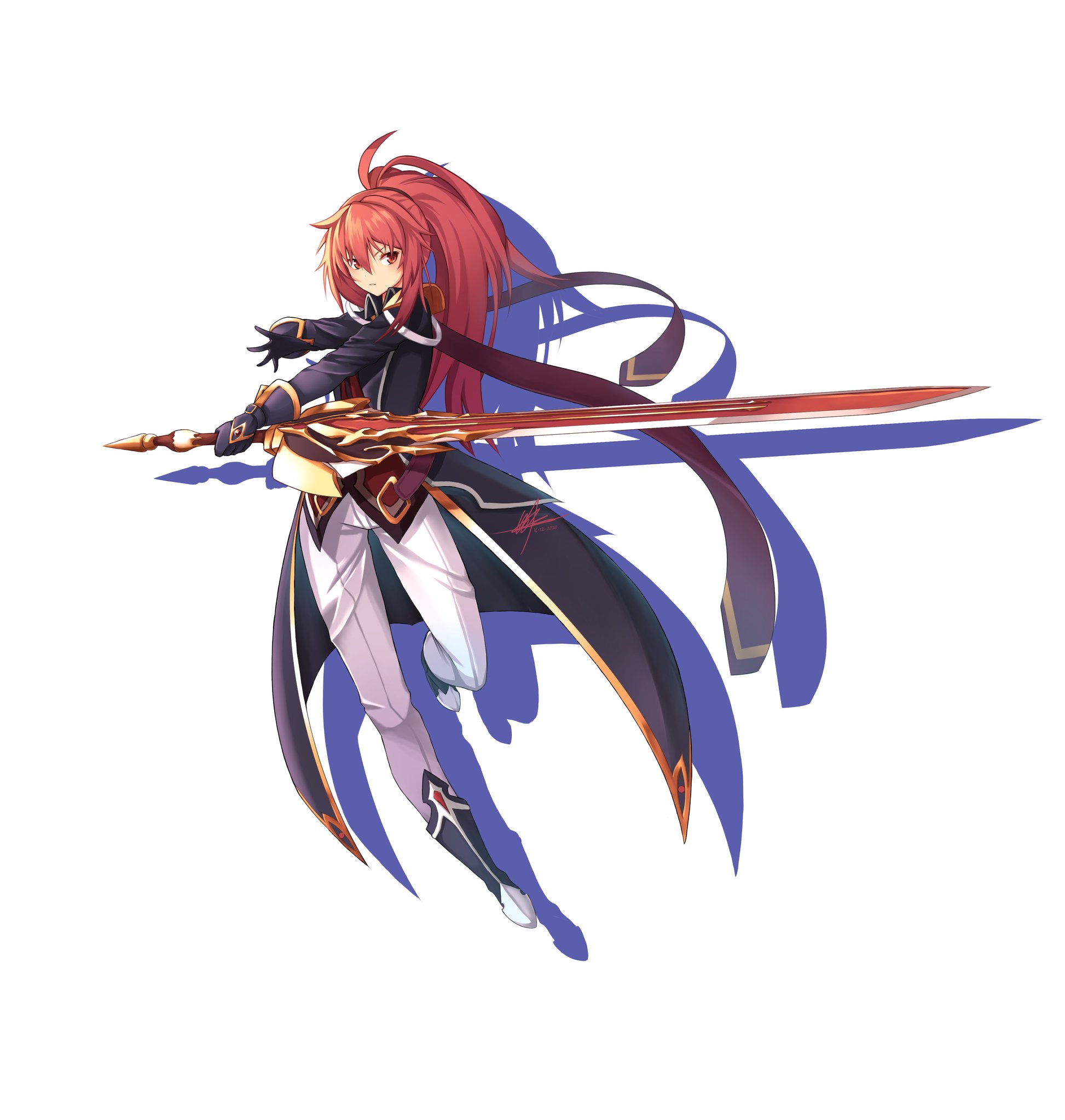 Grand Chase Elesis Swordmaster