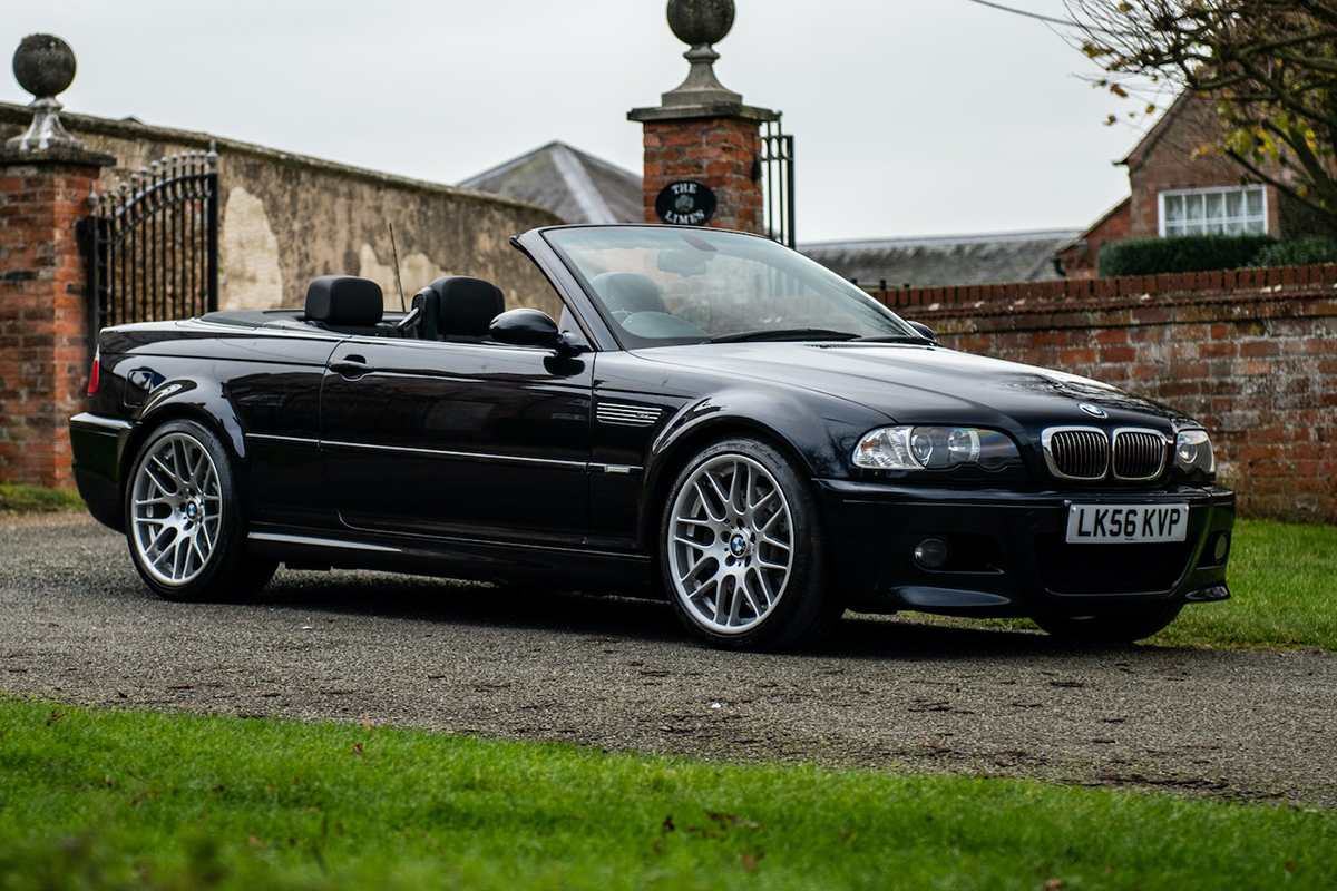 Bmw M3 E46 Black Soft Top