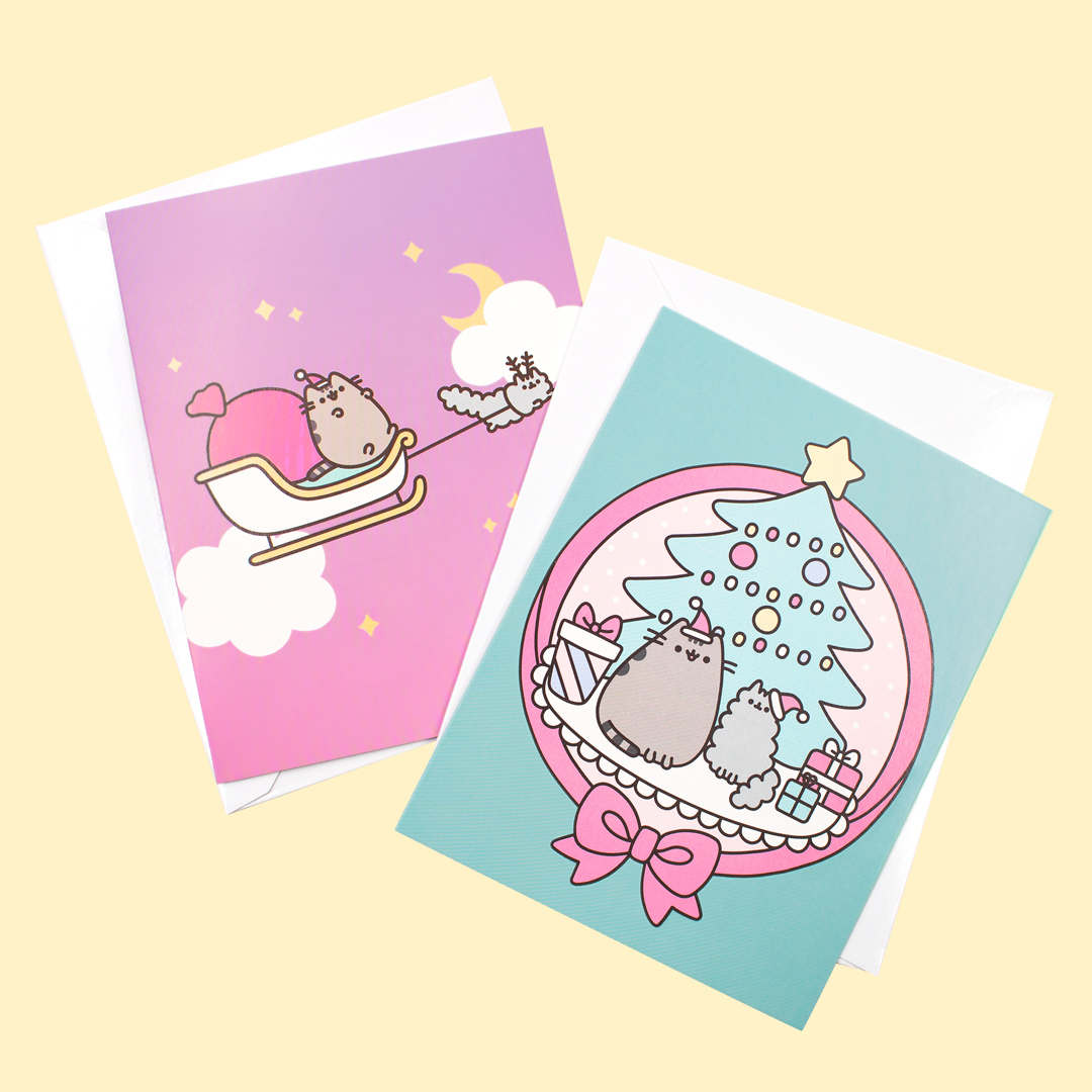 Pusheen Christmas Cards