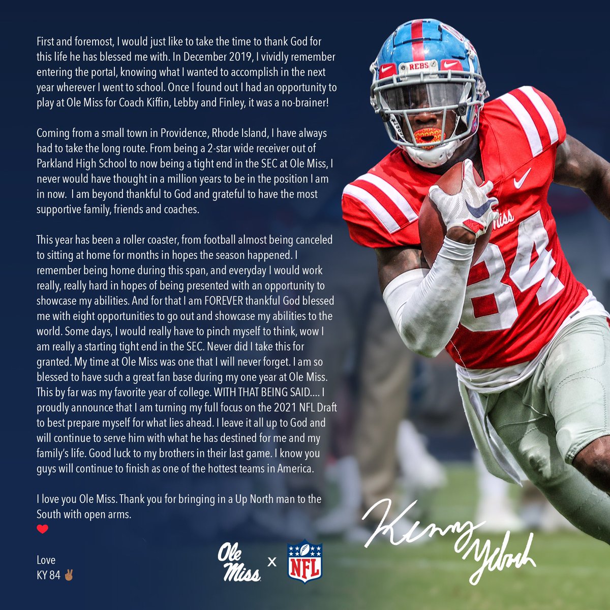 Ole Miss WR Elijah Moore declares for 2021 NFL Draft