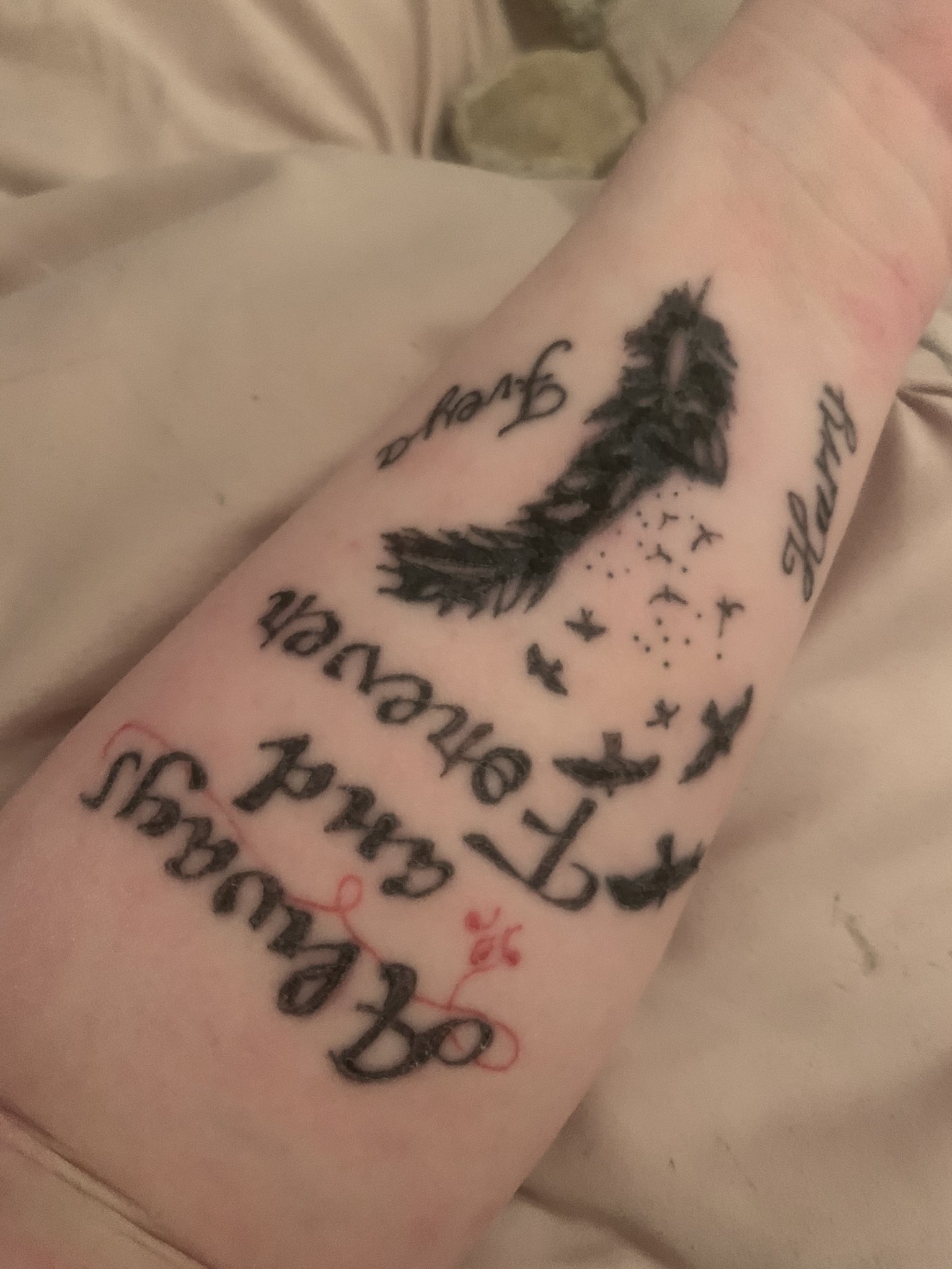 Joseph Morgan Chest Tattoo