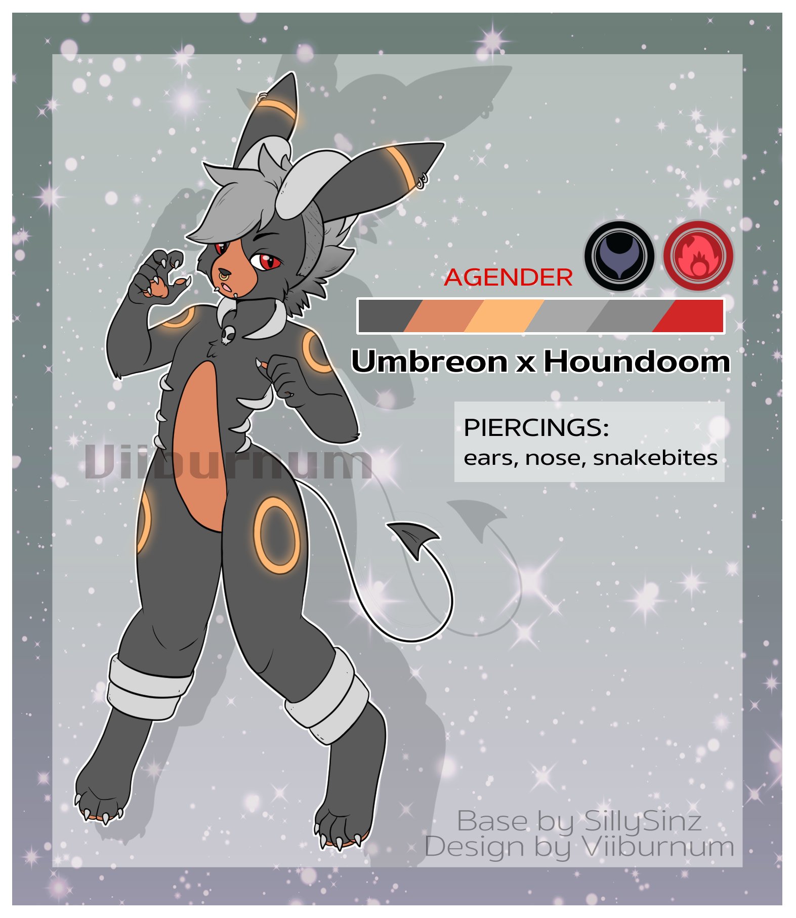 Houndoom And Umbreon