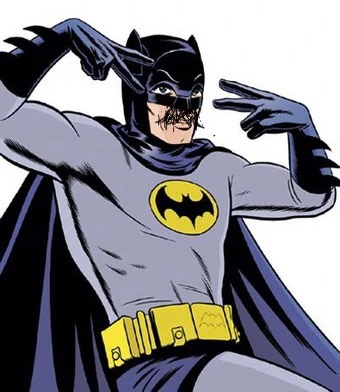Batman With A Mustache