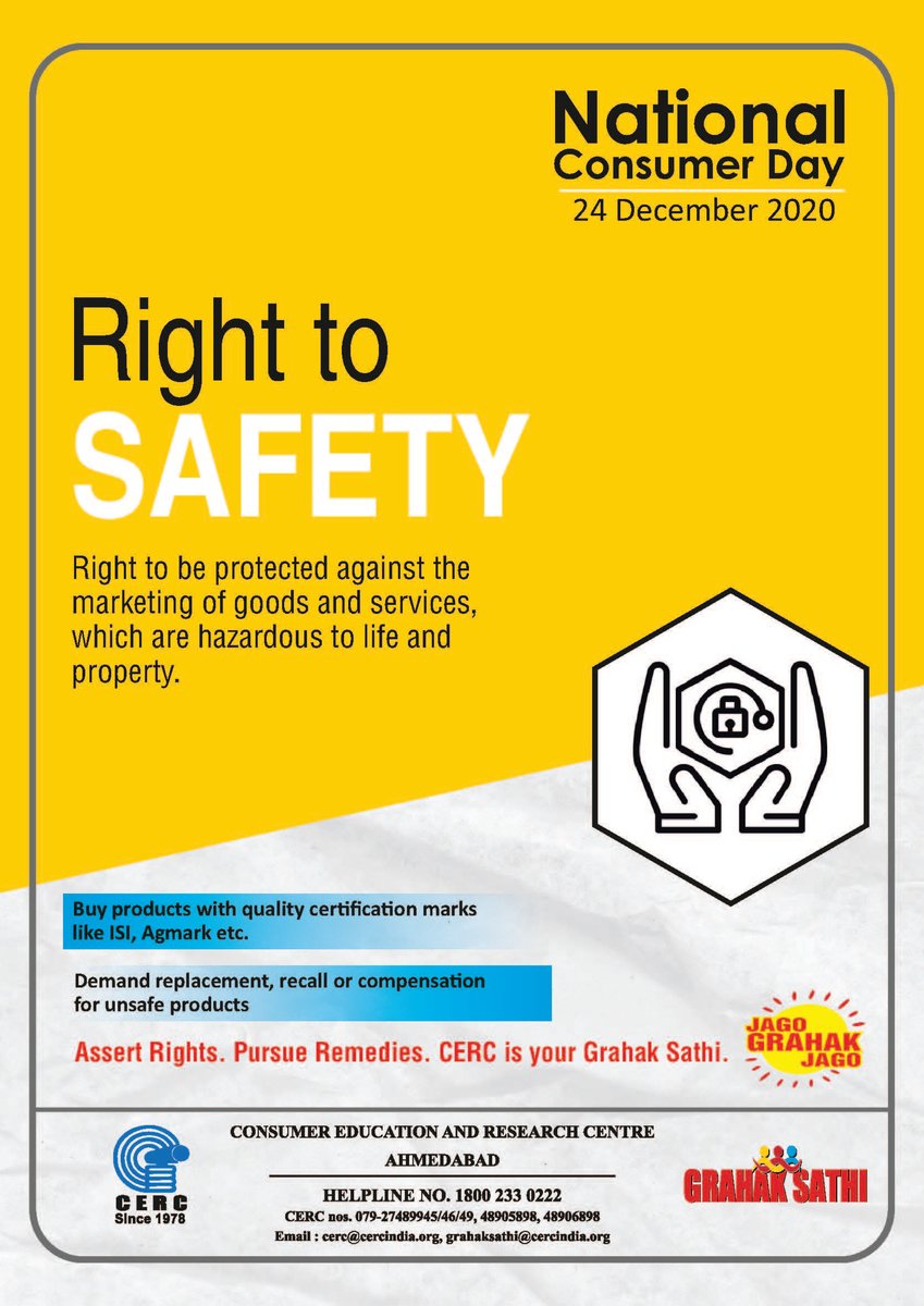 Consumer Right To Safety