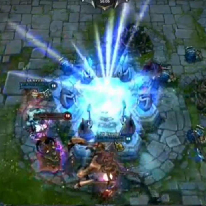 League Of Legends Nexus Exploding