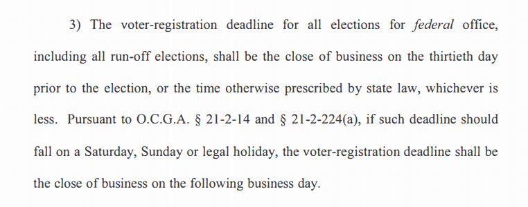 federal court deadlines weekend