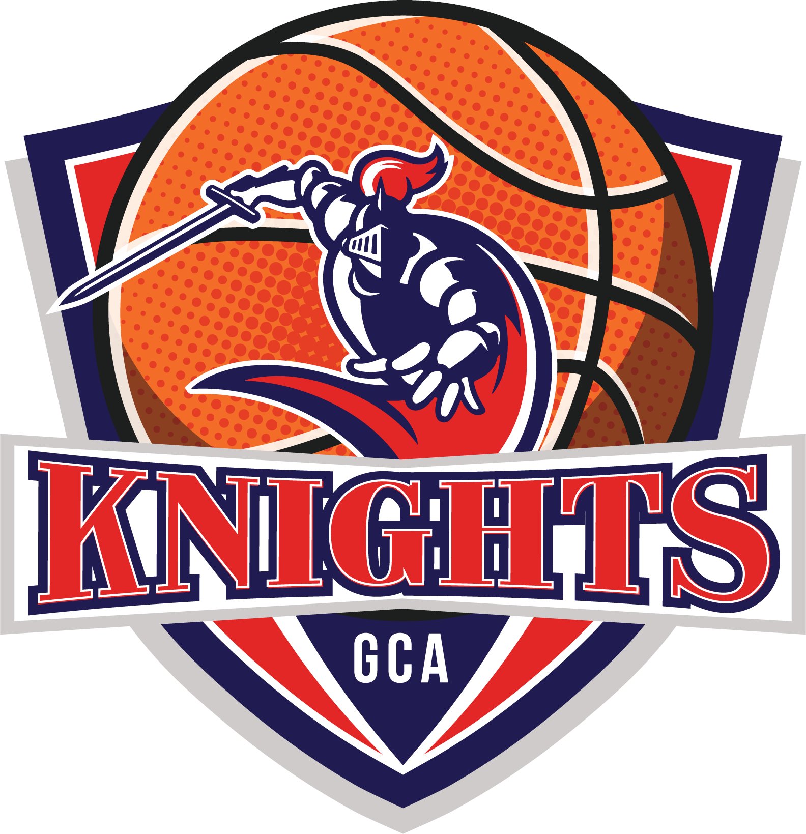 Knights Basketball Logo