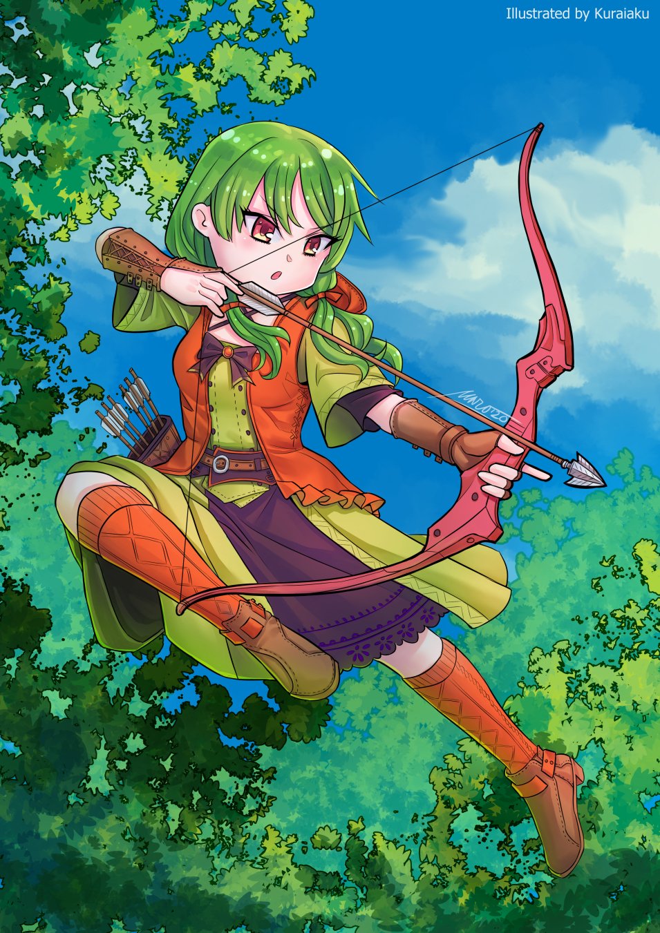 Anime Bow And Arrow Designs