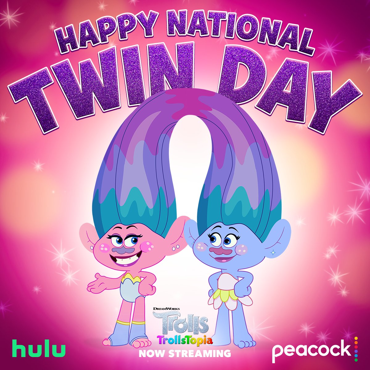 Dreamworks Trolls Twins Printable A Different Groove (DreamWorks