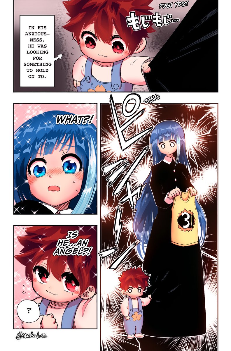 「Yozakura Family coloring - Baby Taiyo commissioned by @Is_O」glowing ...