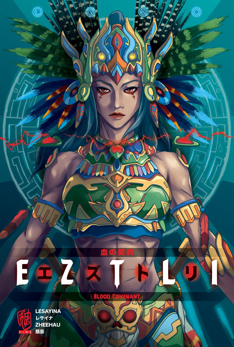 Aztec Princess Drawings