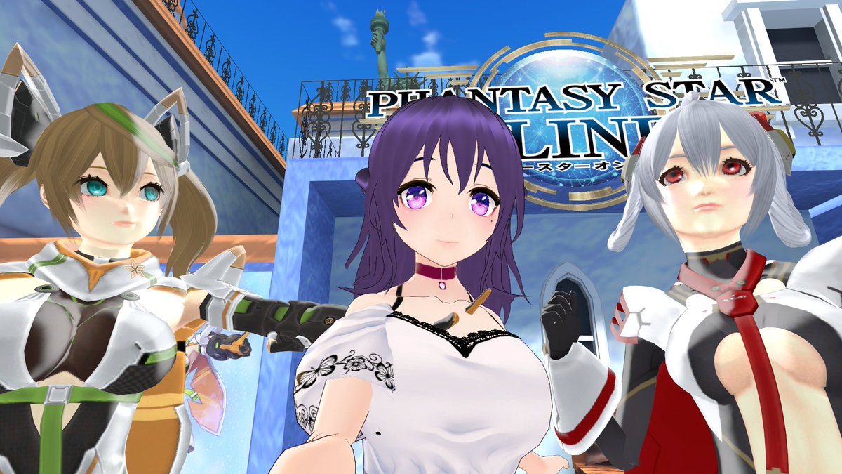 【PSO2】マトイとジェネの3Dモデルが発売される