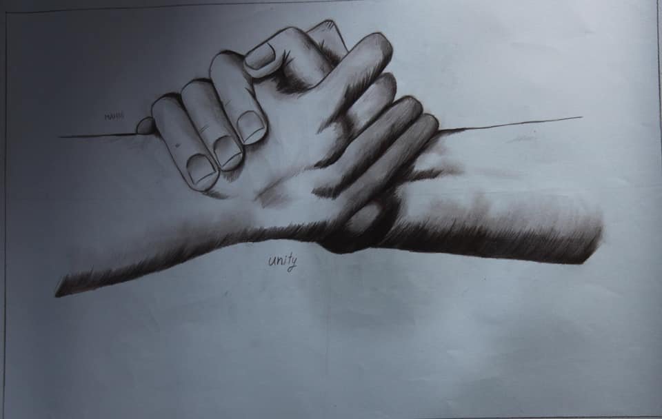 Unity Hands Drawing