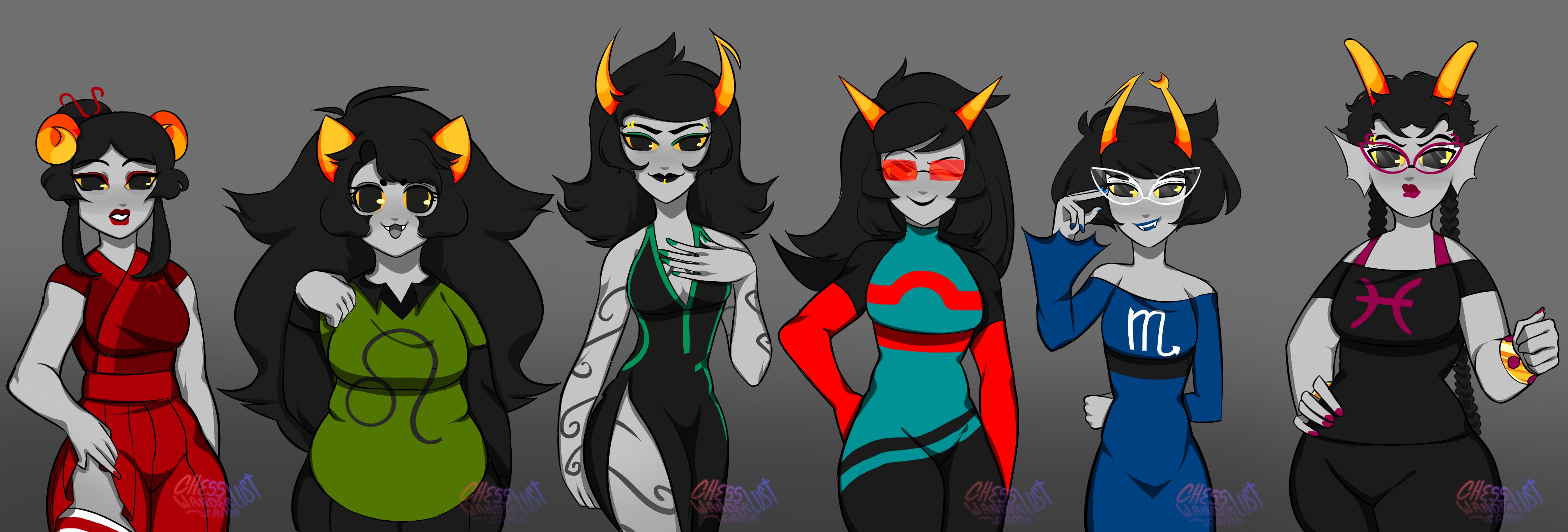 Homestuck Trolls Dancestors