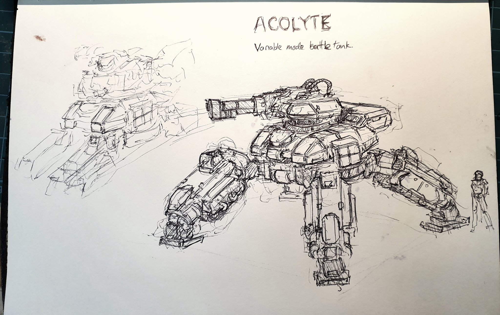 Future Tank Drawing