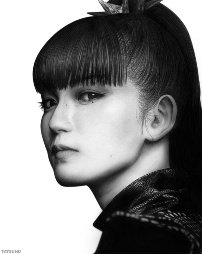 Tatsuno's drawing for SU-METAL's 23rd birthday : r/BABYMETAL
